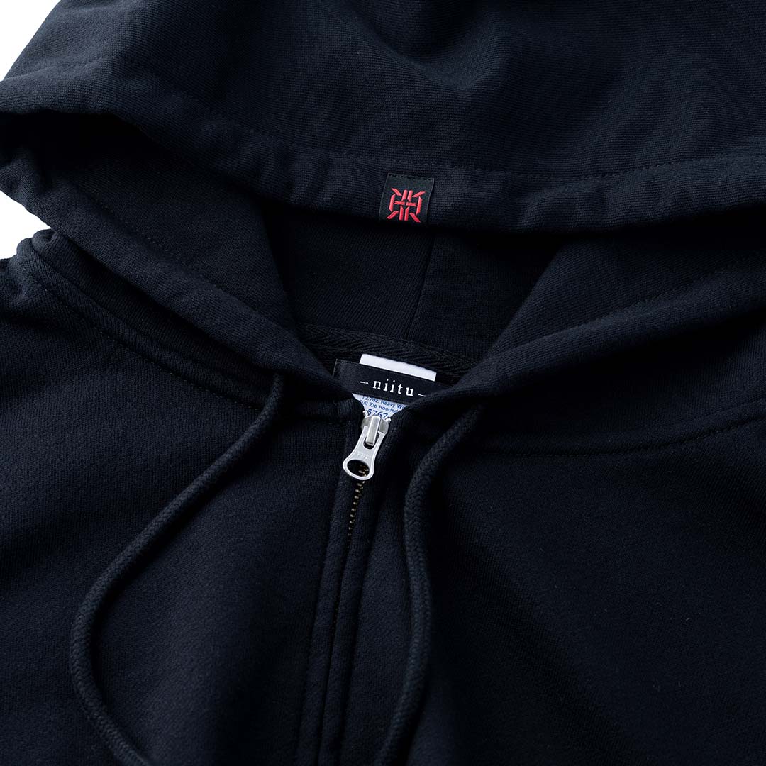 【Basic】 Hoodie - BLACK – REIGNITE