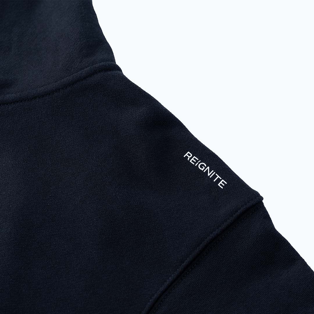 【Basic】 Hoodie - BLACK – REIGNITE